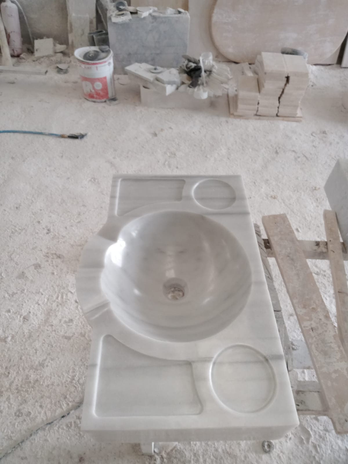 White Carrara Marble Sink Wall Mounted Sink Carrara Sink - Etsy
