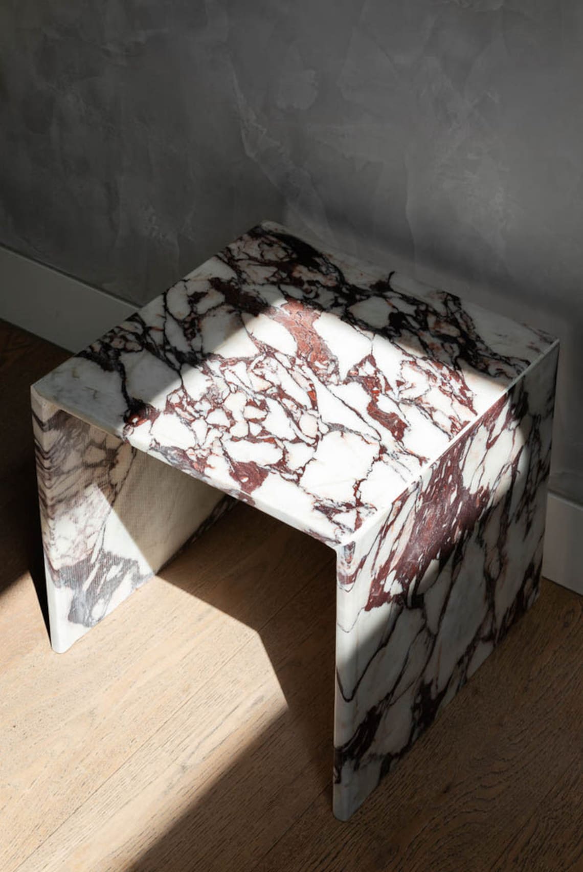 Calacatta Viola Marble Side Table Coffee Table Marble - Etsy Canada