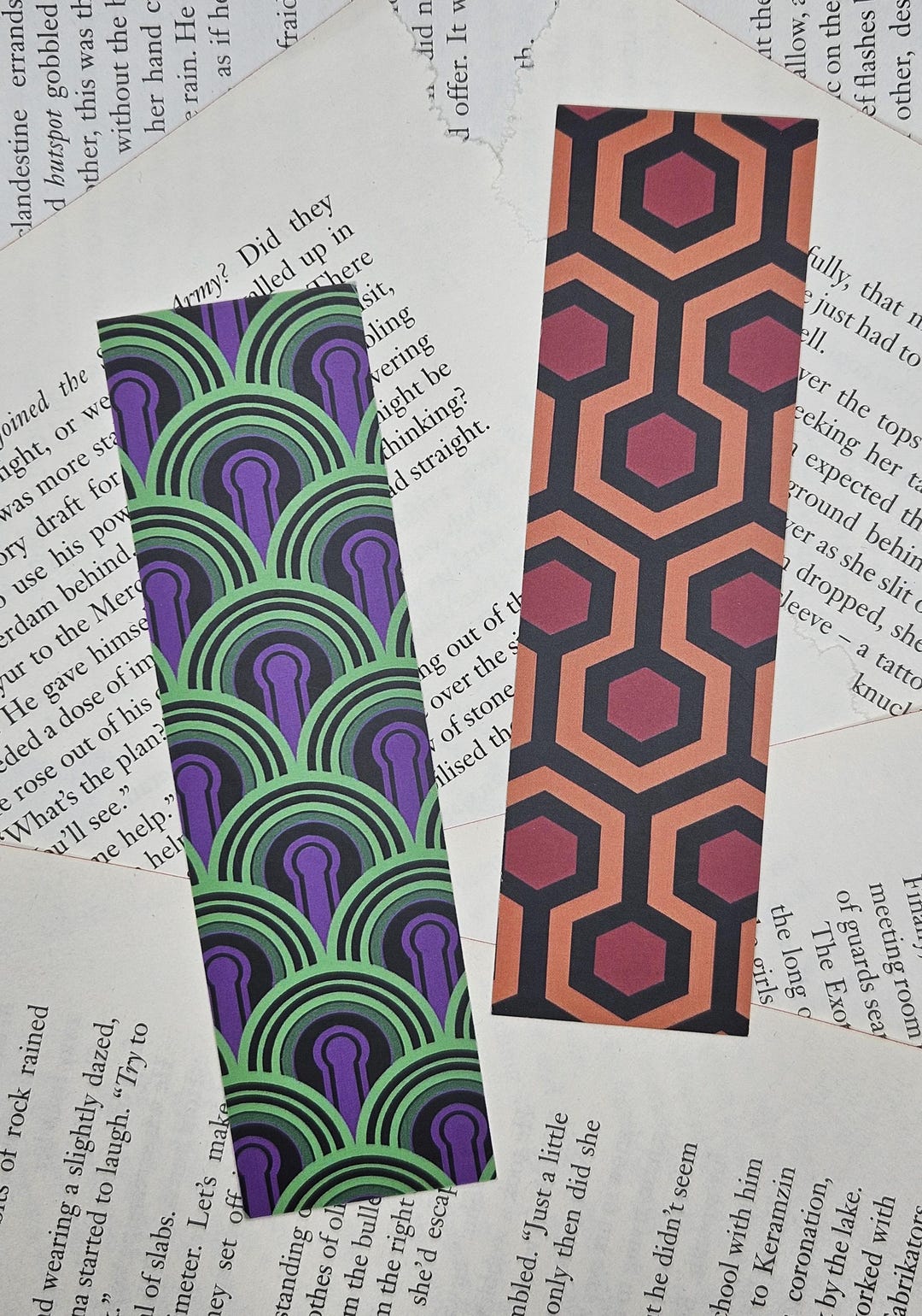The Shining Carpet Inspired Bookmarks - Etsy