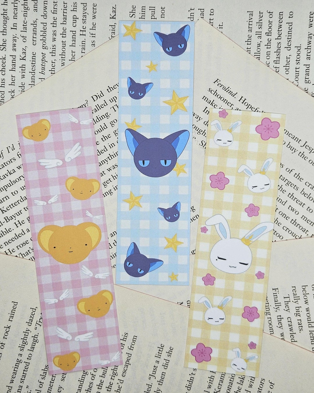 Cardcaptor Sakura Familiar Bookmarks - Etsy