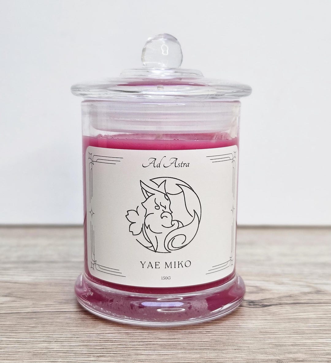 Hand Poured Genshin Impact Yae Miko Soy Candle - Etsy