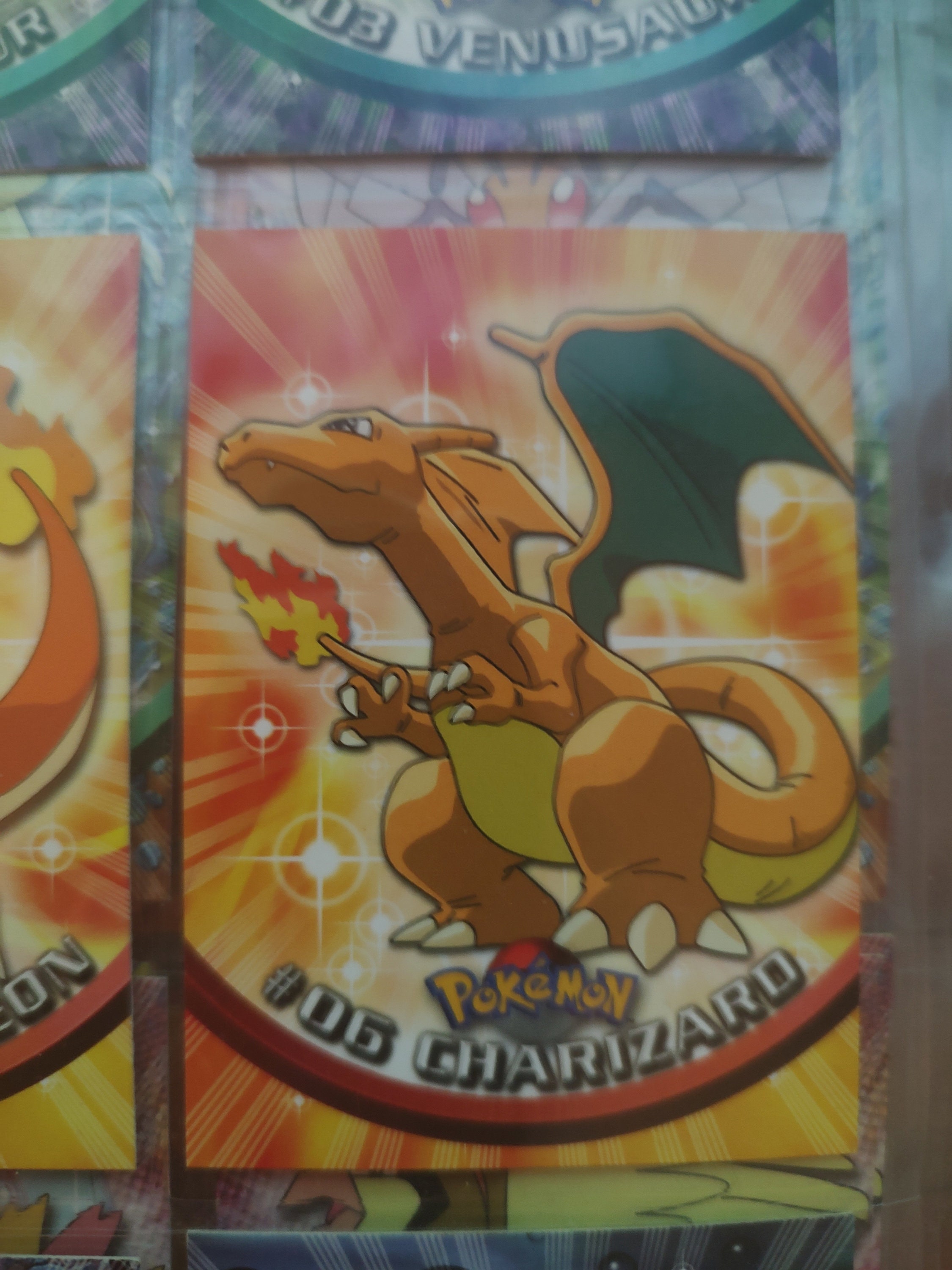Charizard Topps Card - Etsy