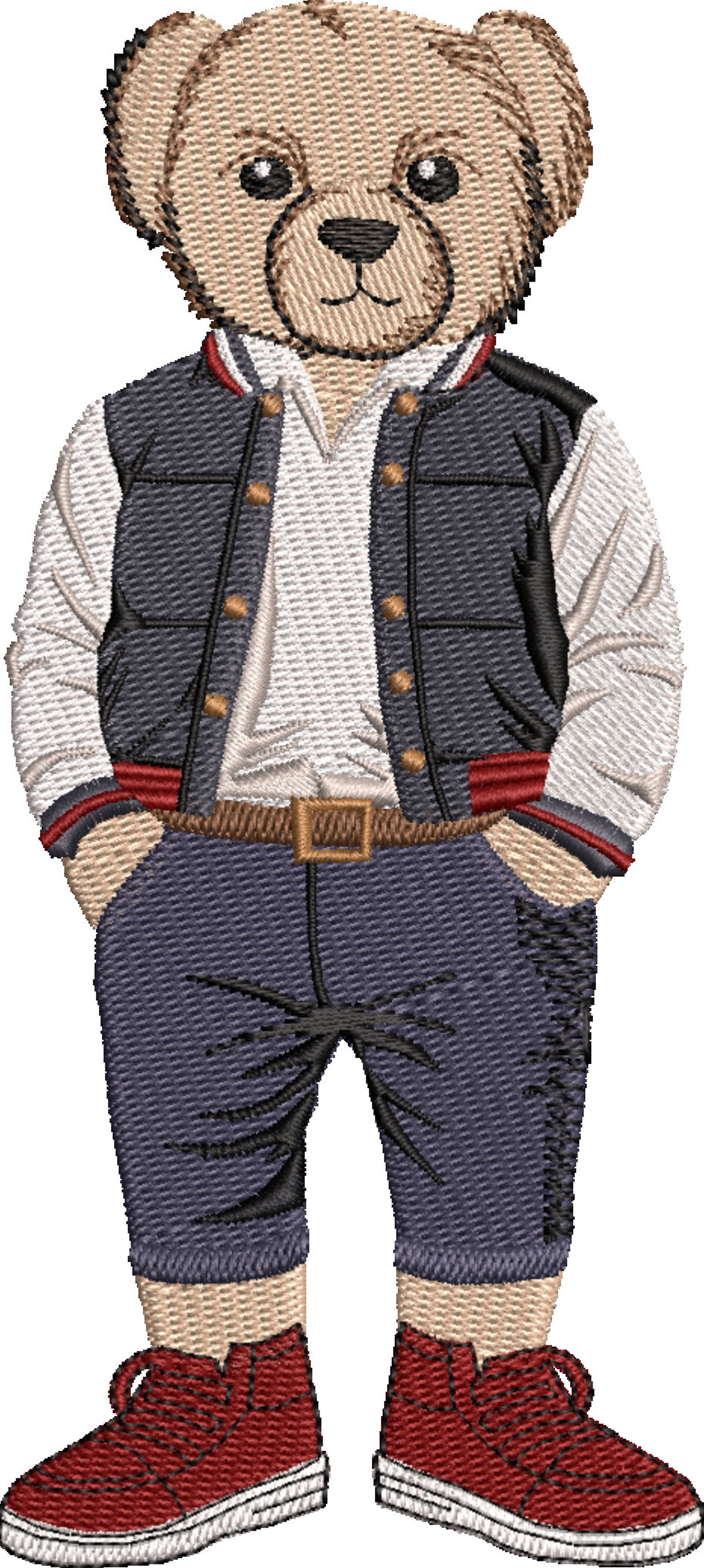 Bears Embroidery Design /3 in 1/ Trendy Embroidery, Machine Embroidery ...