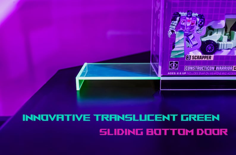 DEVESTATOR G1 - Acrylic Display Case ONLY ~ Green Version ...