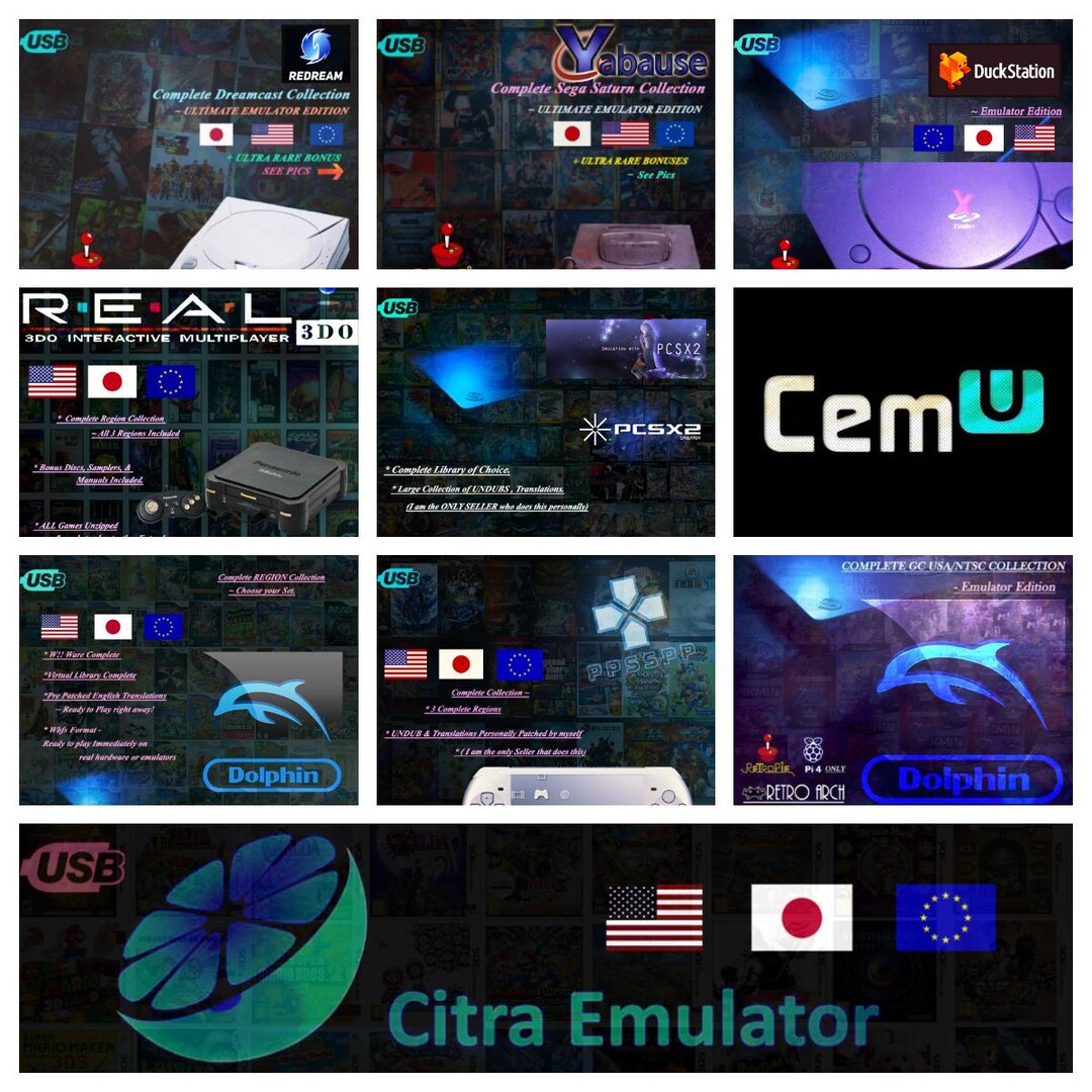 PREMIUM Emulation Station - Etsy