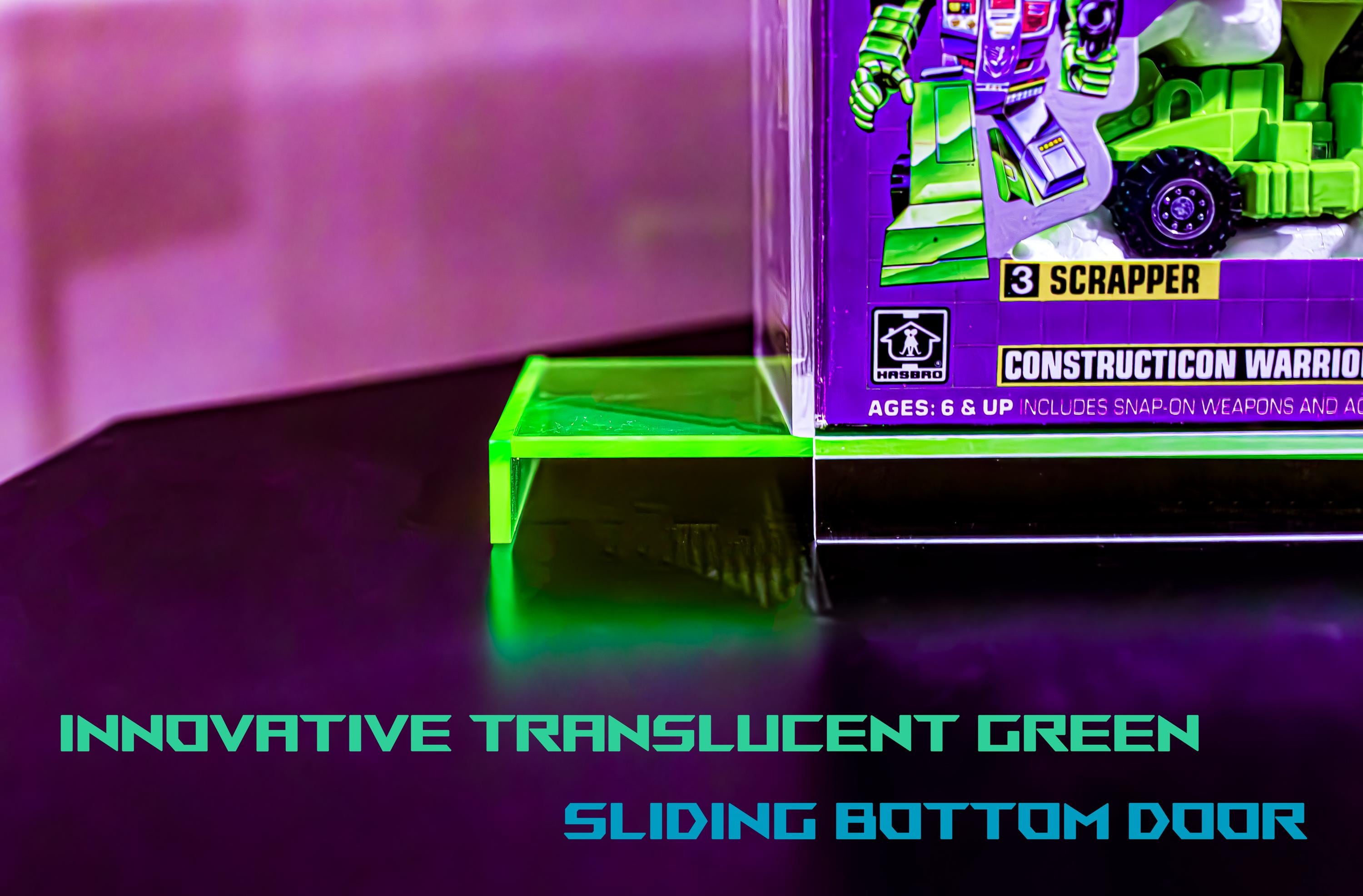 DEVESTATOR G1 - Acrylic Display Case ONLY ~ Green Version ...