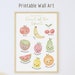 Fruit of the Spirit Wall Art Printable Poster | Christian Nursery Decor ...