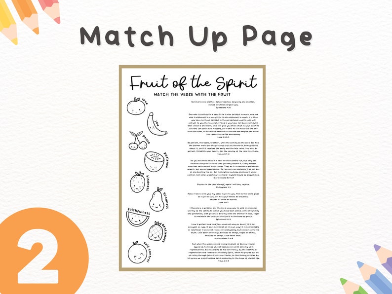 Fruit of the Spirit Activity Bundle for Children Sunday School ...