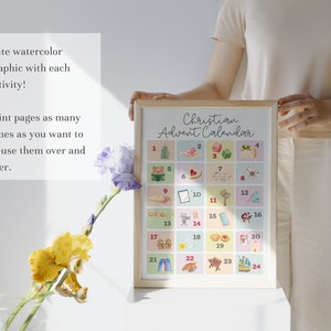Christian Advent Activity Calendar: Family Christmas Countdown (digital ...