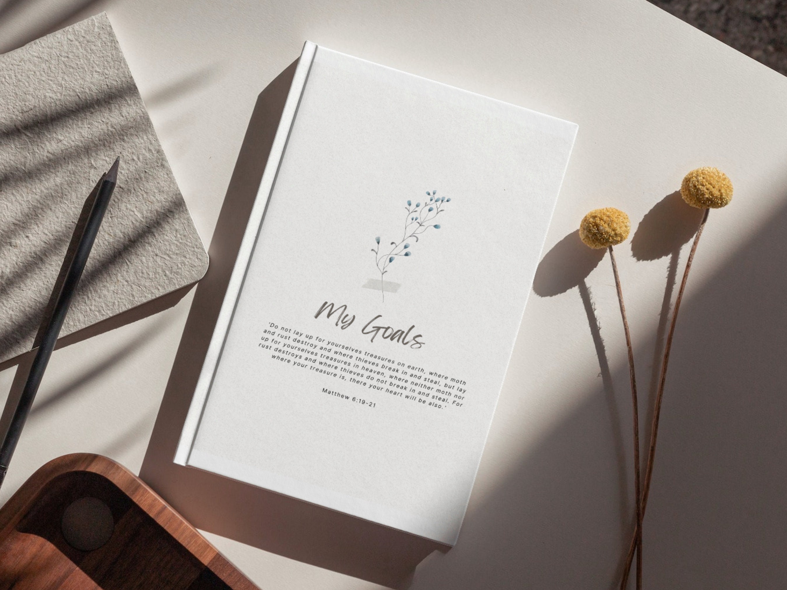 Christian Goals Planner Printable PDF, Faith Journal, Devotional Goals ...