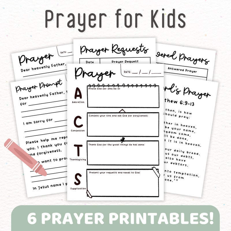 Prayer Journal Printable - Etsy