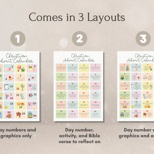 Christian Advent Activity Calendar: Family Christmas Countdown (digital ...