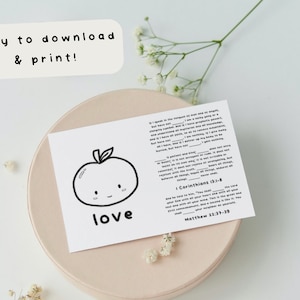 Fruit of the Spirit Activity Fill in the Blanks | Sunday School ...