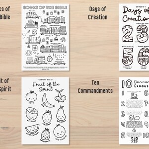 Christian Kids Coloring Pages Printable | Sunday School Activity ...