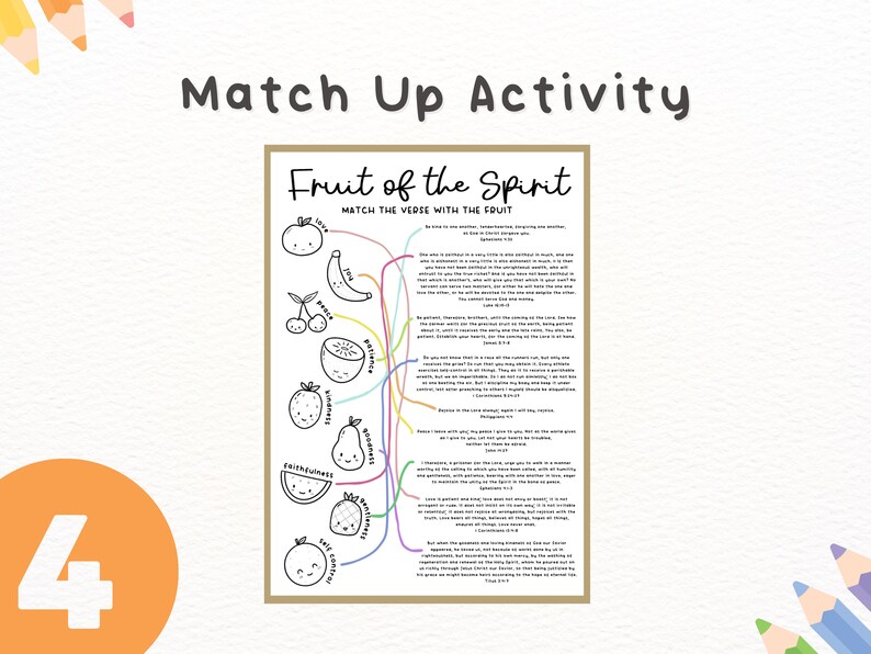 Fruit of the Spirit Learning Bundle for Children Sunday School ...