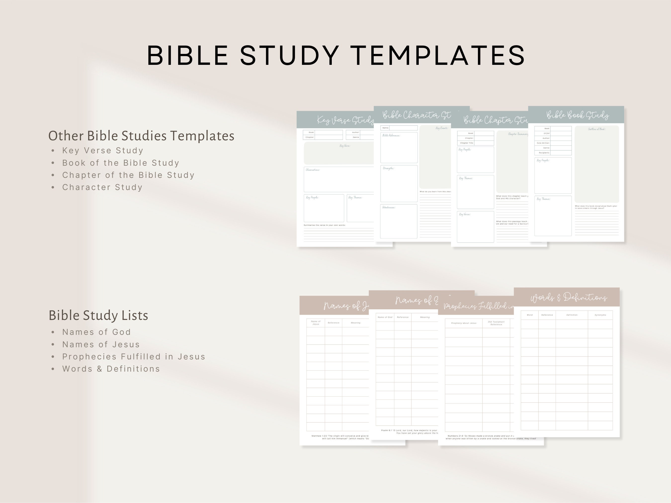 Bible Study Template Printables | SOAP Method, Bible Journaling ...