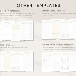 Faith Bible Study & Prayer Journal Printable | Devotional Templates ...