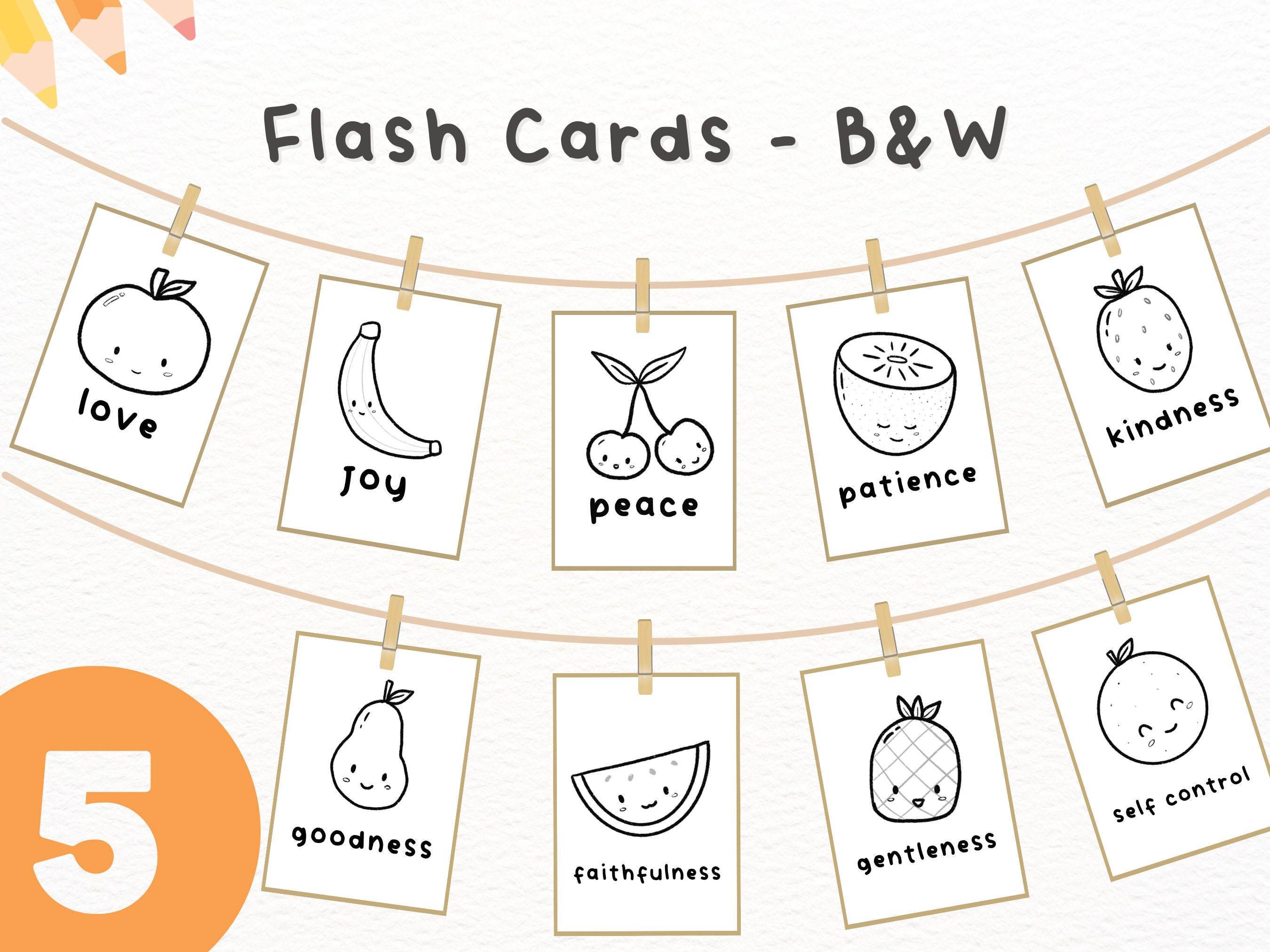 Fruit of the Spirit Learning Bundle for Children Sunday School ...