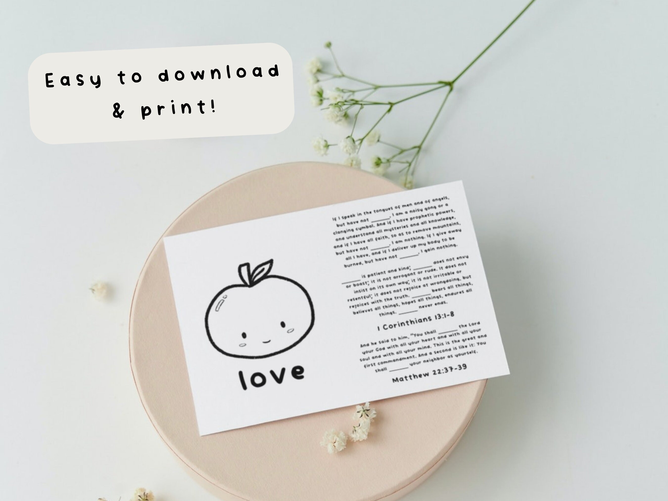 Fruit of the Spirit Activity Bundle for Children Sunday School ...