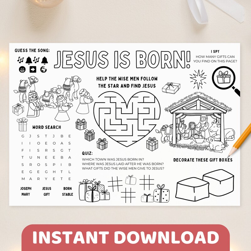 Christian Placemats - Etsy