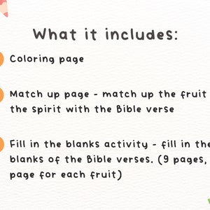 Fruit of the Spirit Activity Bundle for Children Sunday School ...