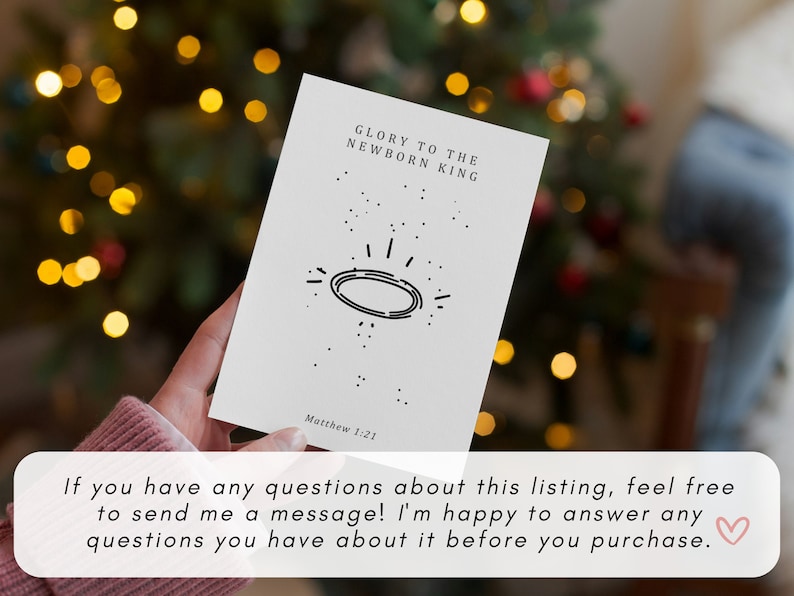 Christian Bible Verse Christmas Cards Printable Nativity Greeting Card ...