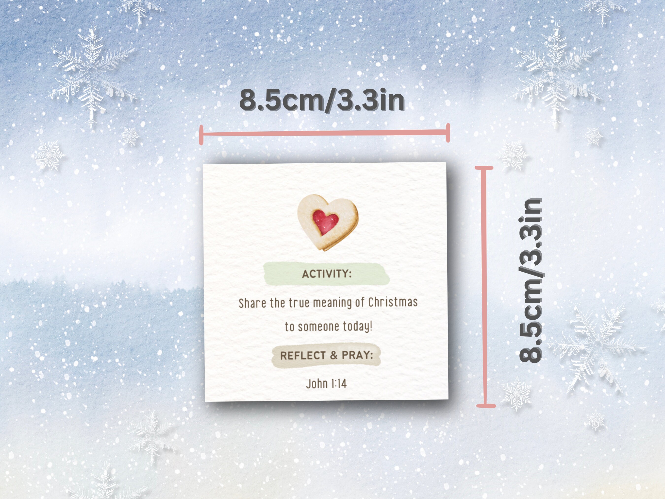 Advent Activity Cards Printable, Christian Children Advent Cards ...