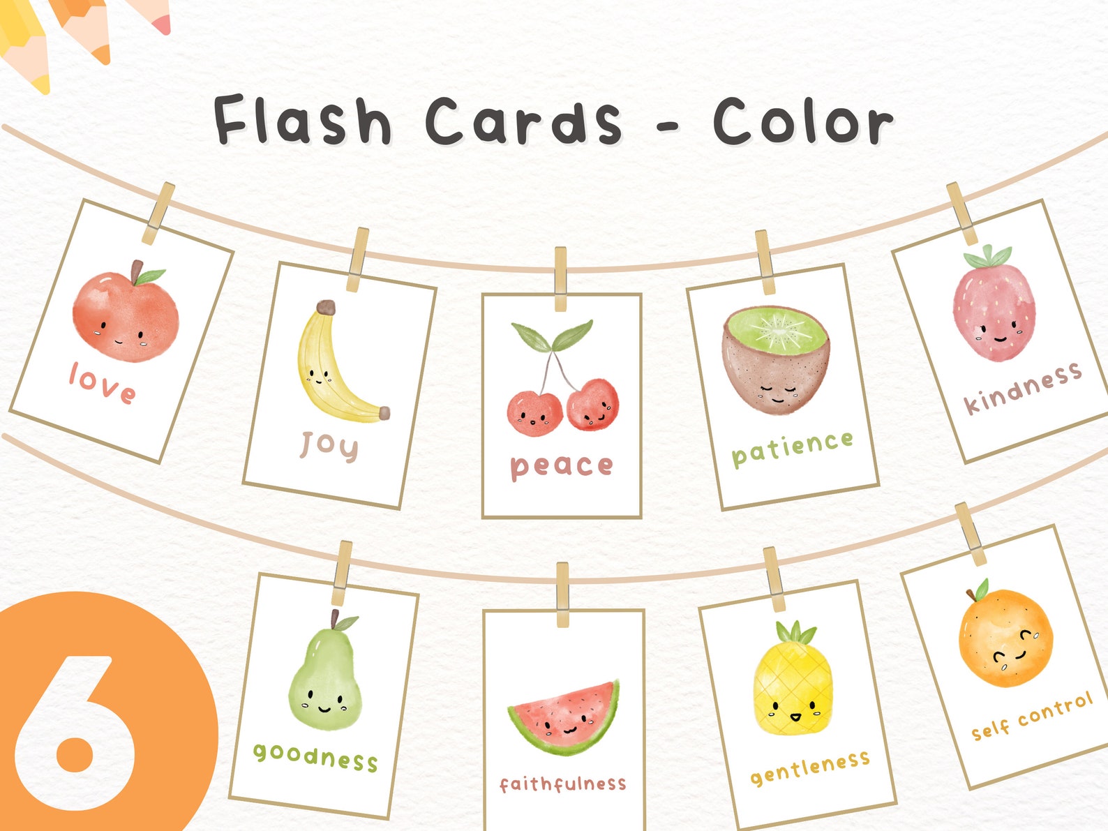 Fruit of the Spirit Learning Bundle for Children Sunday School ...