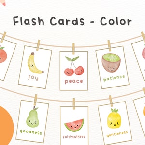 Fruit of the Spirit Learning Bundle for Children Sunday School ...