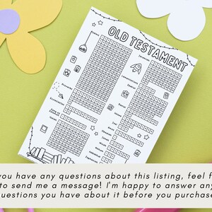 Kids Bible Reading Tracker Printable: Coloring Page (PDF) - Etsy