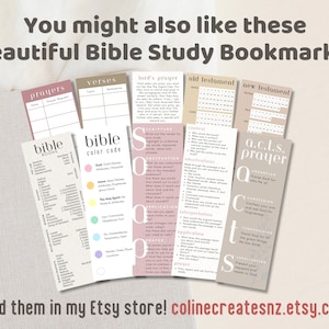 Bible Study Printable Templates PDF | Bible Book Study, Bible Chapter ...