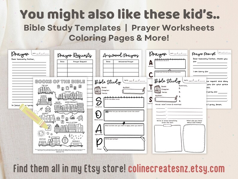 Sermon Notes Printable for Children Kids Elementary School Youth Teens ...