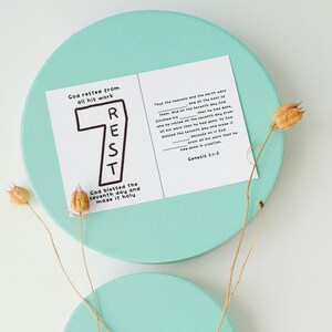 Days of Creation Activity With Bible Verses | Fill in the Blanks ...