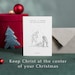 Christian Bible Verse Christmas Cards Printable | Nativity Greeting ...