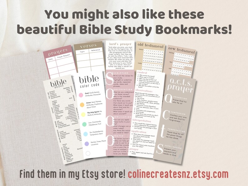 Books of the Bible Bookmarks Printable | Bible Study Highlighting Tool ...