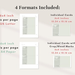 Prayer Request & Praise Report Card Printable Pdfs | Church Handouts ...