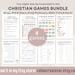 Bible Verse Fill in the Blanks Game Printable | Old & New Testament ...