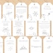 27 Christian Christmas Gift Tags Printable | Modern Minimal Christmas ...