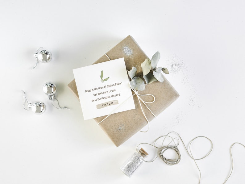 Christmas Scripture Cards Printable NIV, Advent Bible Verse Cards ...