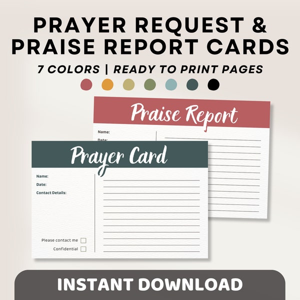 Printable Church Connection Card - Etsy