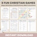 30 Kids Bible Trivia Cards Printable | Children & Family Bible Quiz ...