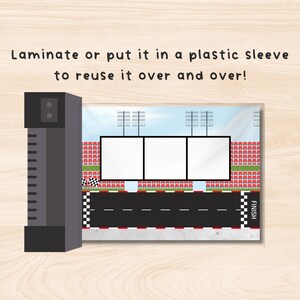 Phonics Blending Mat Racetrack PDF Early Reading Word Building Mat ...