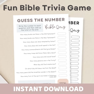 Bible Guess the Number Game Printable | Lets Talk Numbers Christian ...