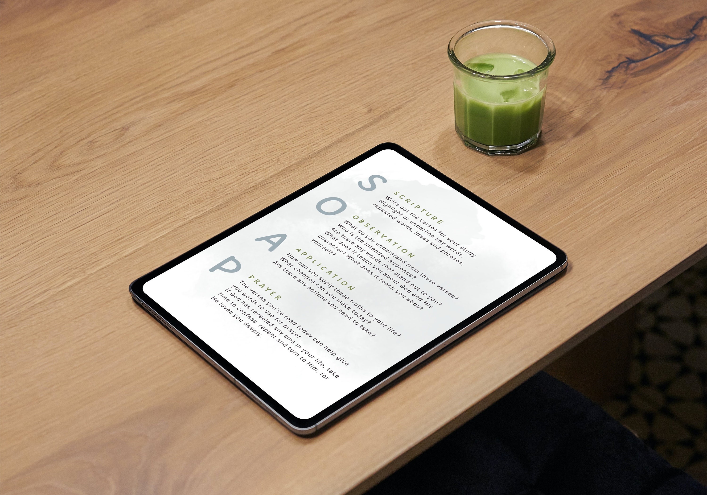S.O.A.P. Bible Study Printable | SOAP Bible Study Tool, Christian ...
