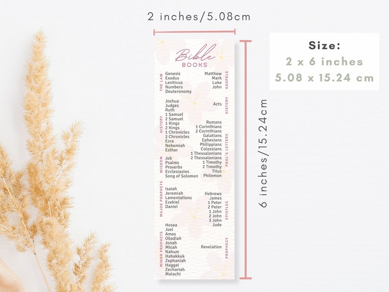 Books of the Bible Bookmarks Printable PDF Bible Study Highlighting ...