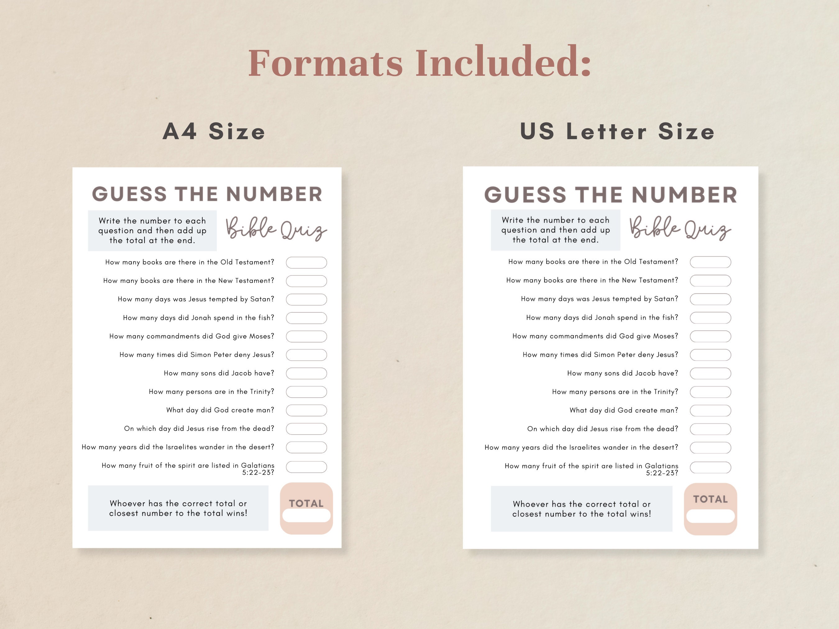 Bible Guess the Number Game Printable Lets Talk Numbers Christian Party ...