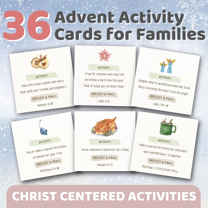 Christian Advent Calendar - Etsy