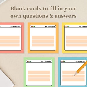 30 Kids Bible Trivia Cards Printable | Children & Family Bible Quiz ...