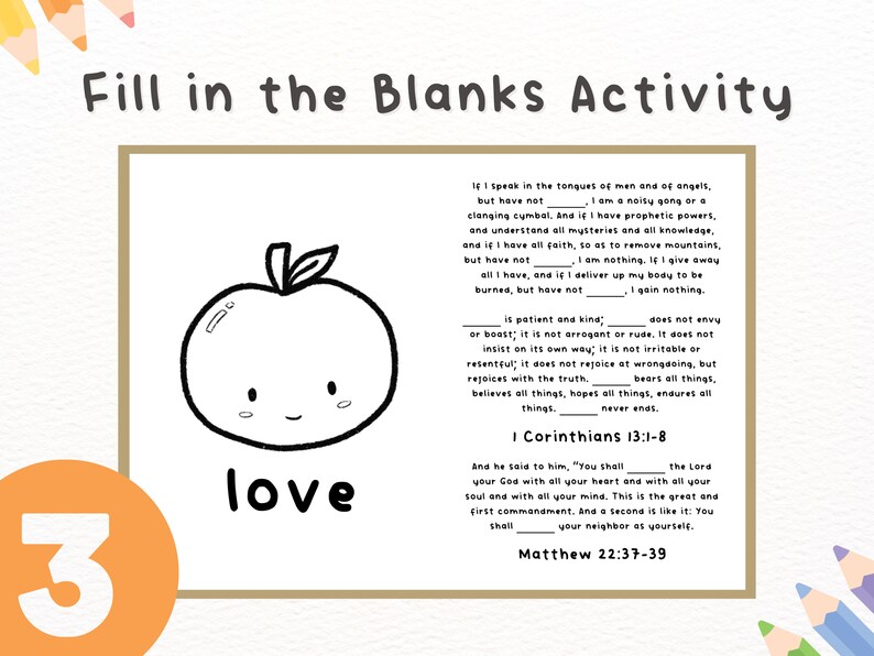 Fruit of the Spirit Learning Bundle for Children Sunday School ...