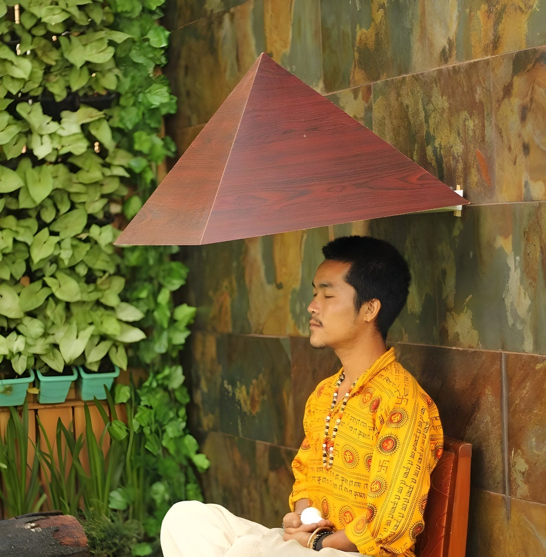 2 Feet Wooden Meditation Pyramid DIY Kit assembly Needed - Etsy